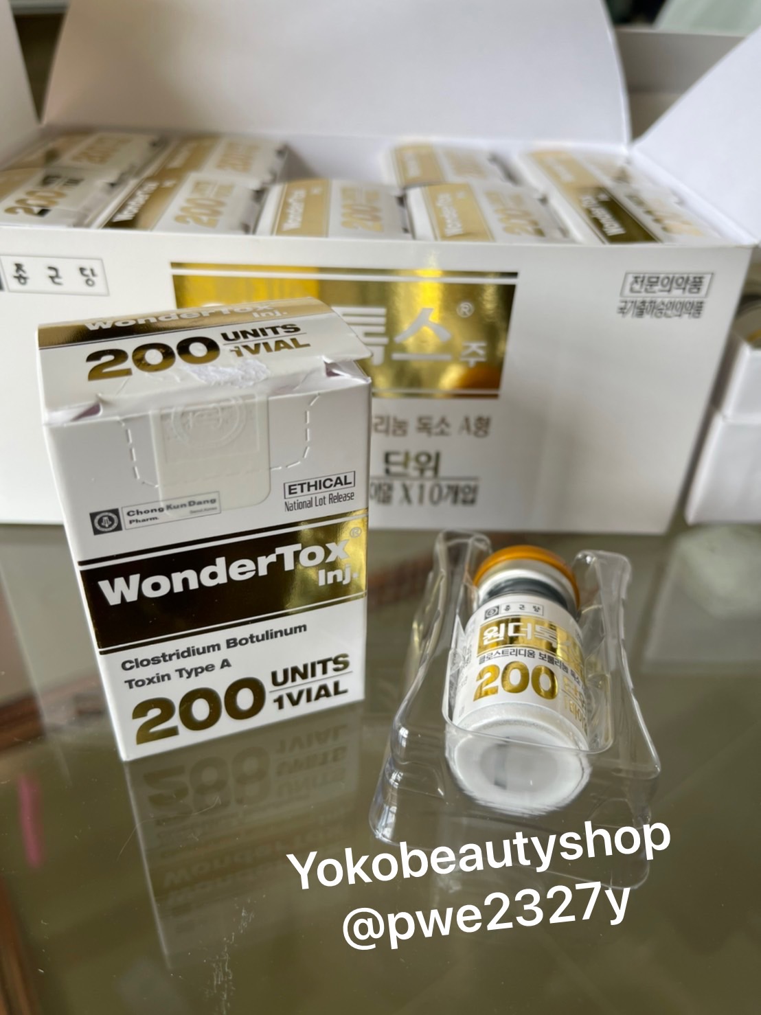 New Wondertox 200 iu botulinum toxin type A, botox. - Yumi Dee Skin